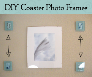DIY Coaster Photo Frames | Dragonflight Dreams